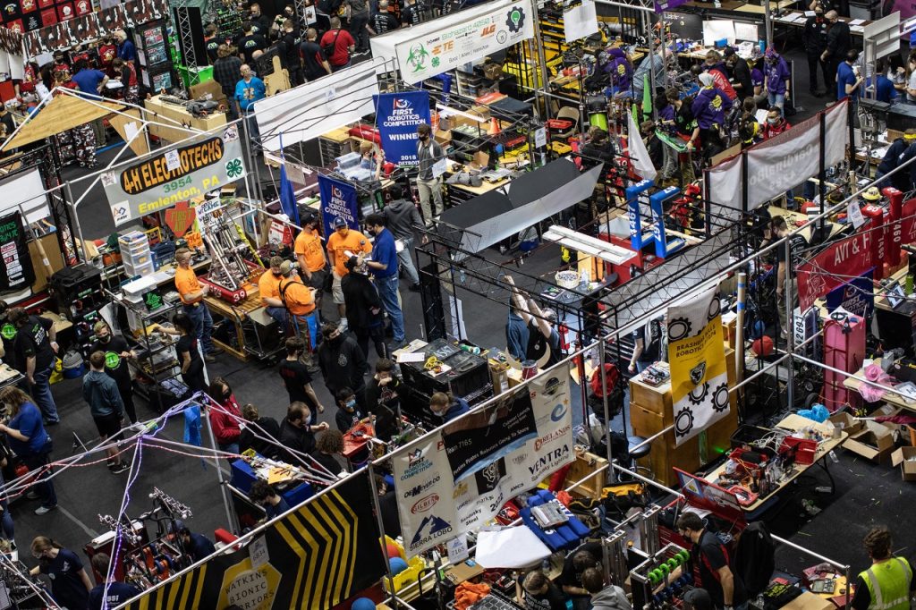 Cal U. hosts 47 teams in robotics competition - Herald-Standard